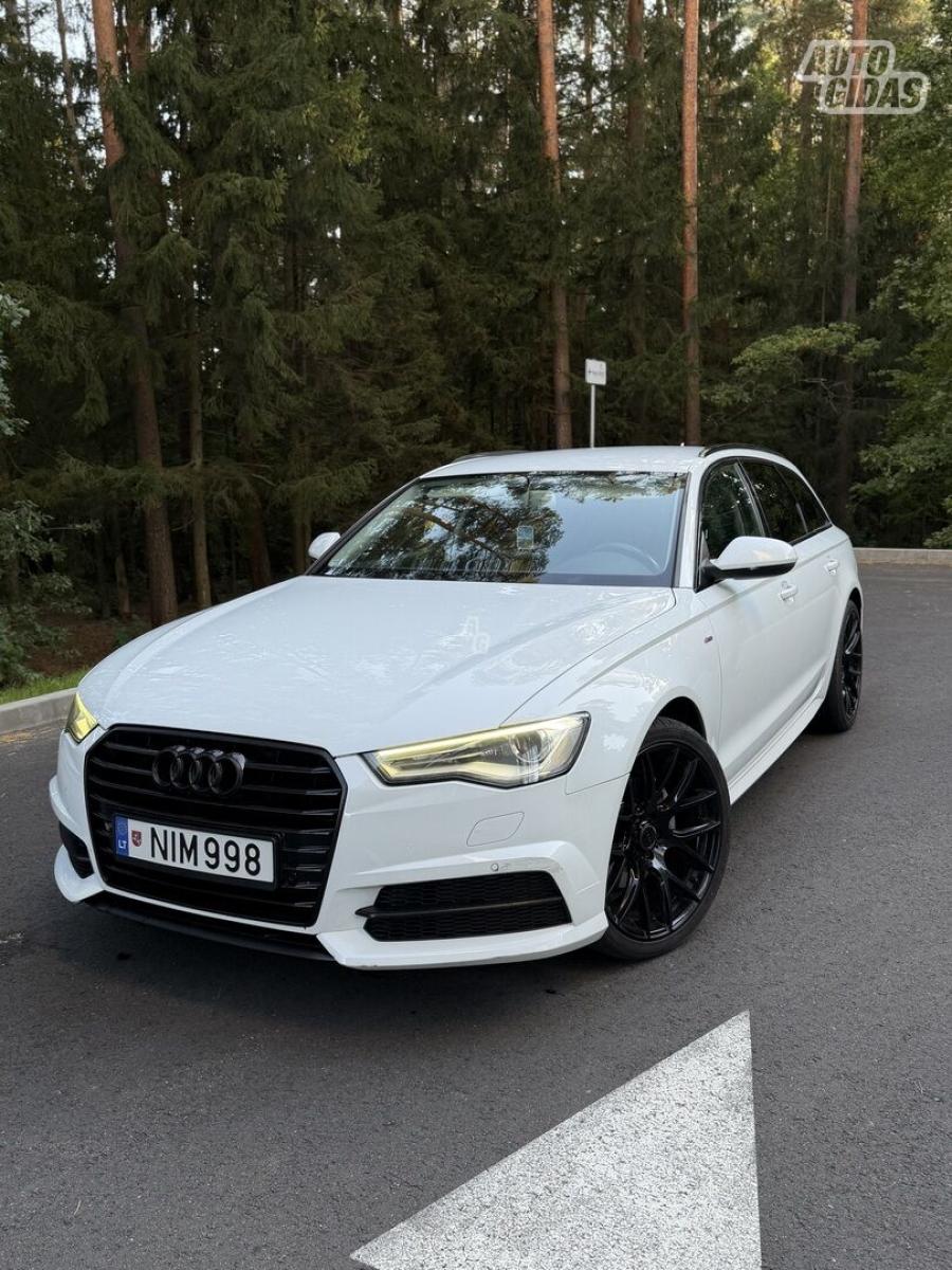 White Audi A6 2016 in Druskininkai, with an engine capacity of 2.00 L and mileage of 284 thousand km for 13200 €, photo 5 on AUTOMOTO.COM.LV