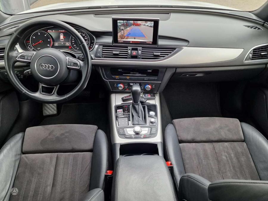 White Audi A6 2017 in Jonava, with an engine capacity of 2.00 L and mileage of 216 thousand km for 14400 €, photo 21 on AUTOMOTO.COM.LV