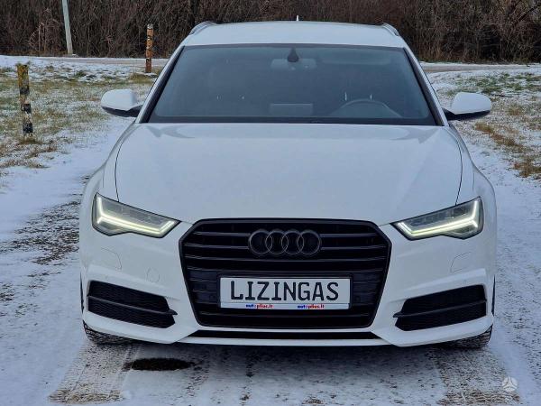 White Audi A6 2017 in Jonava, with an engine capacity of 2.00 L and mileage of 216 thousand km for 14700 €, photo 2 on AUTOMOTO.COM.LV