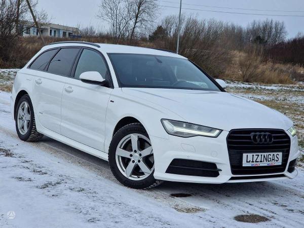 White Audi A6 2017 in Jonava, with an engine capacity of 2.00 L and mileage of 216 thousand km for 14700 €, photo 3 on AUTOMOTO.COM.LV