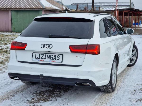White Audi A6 2017 in Jonava, with an engine capacity of 2.00 L and mileage of 216 thousand km for 14700 €, photo 5 on AUTOMOTO.COM.LV