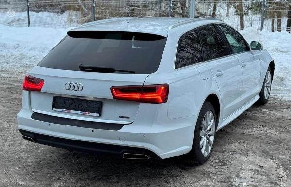 Balts Audi A6 2017 Viļņa, ar dzinēja tilpumu 2.97 L un nobraukumu 236 tūkst. km par 7500 €, foto 6 vietnē AUTOMOTO.COM.LV