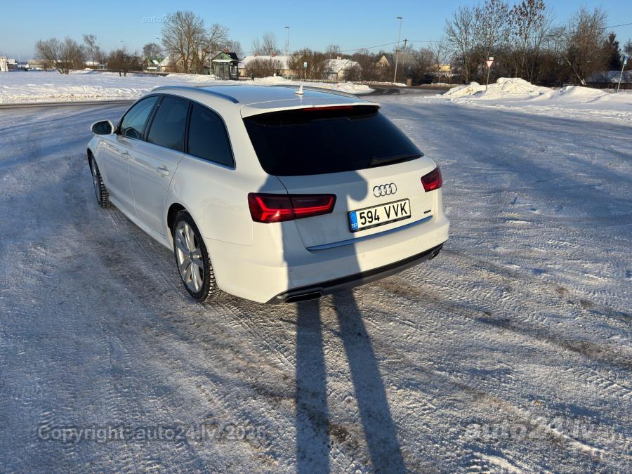White Audi A6 2017 in Tallinn, with an engine capacity of 3.00 L and mileage of 225 thousand km for 19000 €, photo 4 on AUTOMOTO.COM.LV