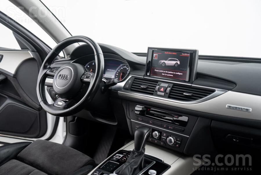 Balts Audi A6 2017 Rīga, ar dzinēja tilpumu 3.00 L un nobraukumu 283 tūkst. km par 12699 €, foto 12 vietnē AUTOMOTO.COM.LV