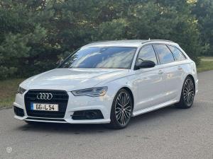 White Audi A6 2017 in Vilnius, with an engine capacity of 3.00 L and mileage of 178 thousand km for 18650 €, photo  on AUTOMOTO.COM.LV