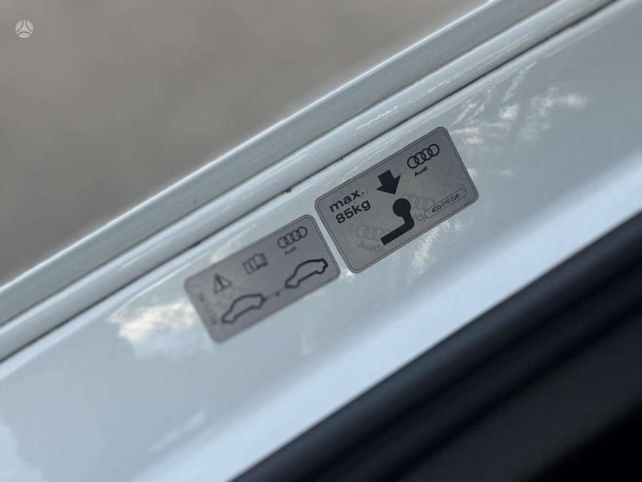 White Audi A6 2017 in Vilnius, with an engine capacity of 3.00 L and mileage of 178 thousand km for 18650 €, photo 10 on AUTOMOTO.COM.LV