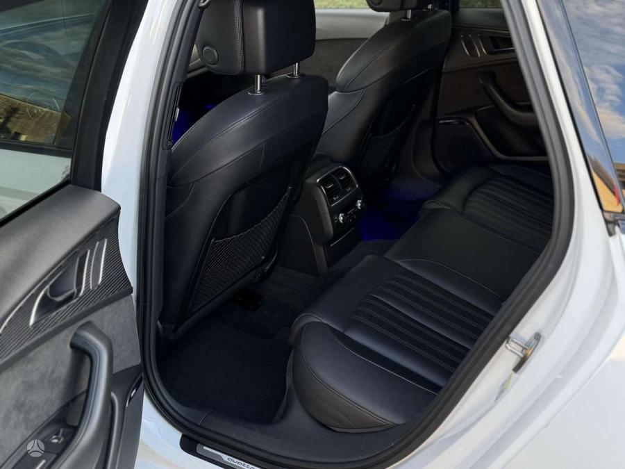 White Audi A6 2017 in Vilnius, with an engine capacity of 3.00 L and mileage of 178 thousand km for 18650 €, photo 13 on AUTOMOTO.COM.LV