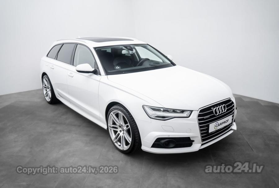 White Audi A6 2017 in Tallinn, with an engine capacity of 3.00 L and mileage of 246 thousand km for 14999 €, photo 4 on AUTOMOTO.COM.LV