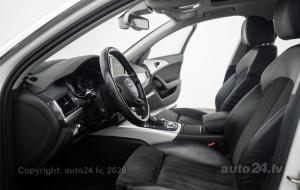 White Audi A6 2017 in Tallinn, with an engine capacity of 3.00 L and mileage of 246 thousand km for 14999 €, photo 9 on AUTOMOTO.COM.LV
