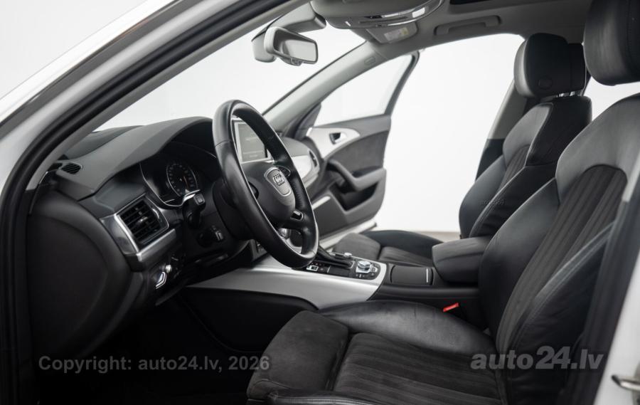 White Audi A6 2017 in Tallinn, with an engine capacity of 3.00 L and mileage of 246 thousand km for 14999 €, photo 9 on AUTOMOTO.COM.LV