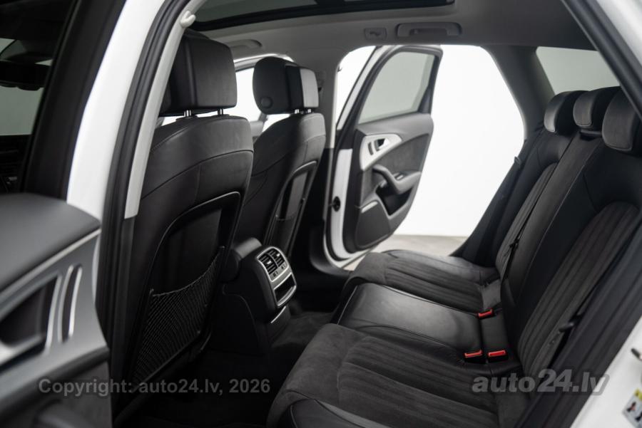 White Audi A6 2017 in Tallinn, with an engine capacity of 3.00 L and mileage of 246 thousand km for 14999 €, photo 10 on AUTOMOTO.COM.LV