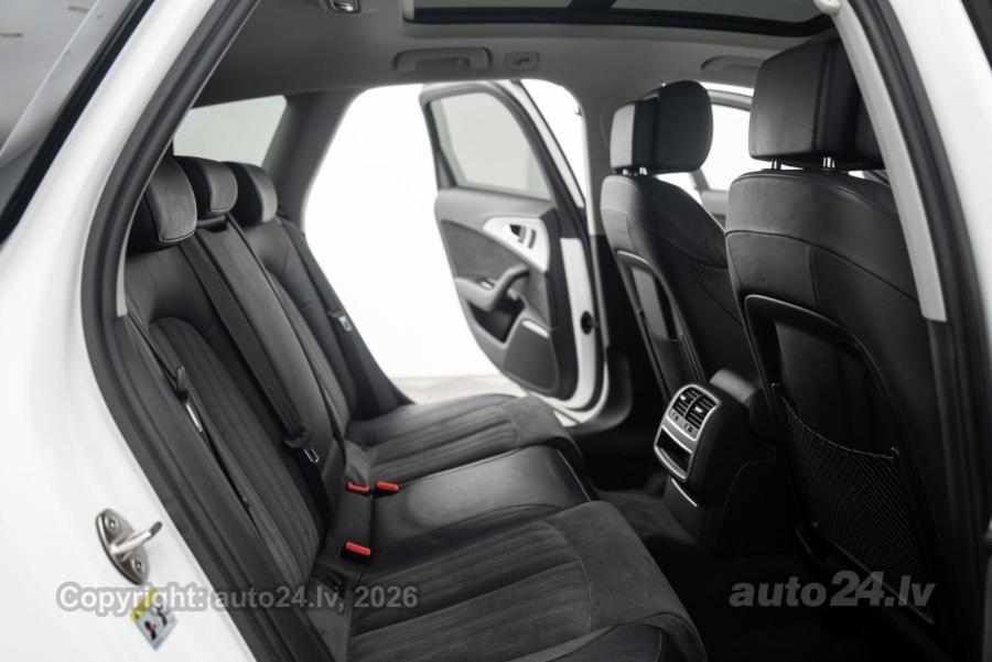 White Audi A6 2017 in Tallinn, with an engine capacity of 3.00 L and mileage of 246 thousand km for 14999 €, photo 11 on AUTOMOTO.COM.LV