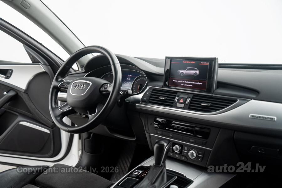 White Audi A6 2017 in Tallinn, with an engine capacity of 3.00 L and mileage of 246 thousand km for 14999 €, photo 13 on AUTOMOTO.COM.LV