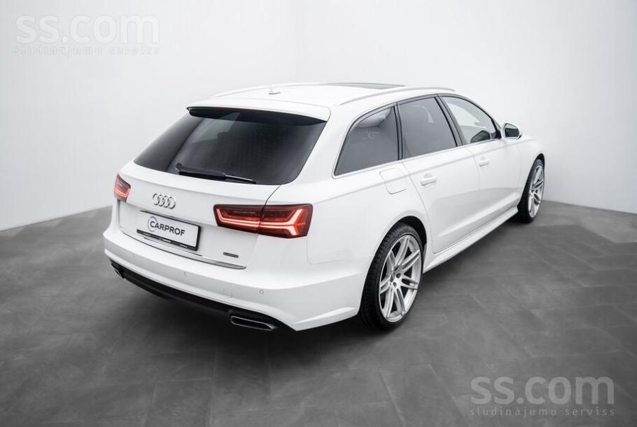 White Audi A6 2017 in Tallinn, with an engine capacity of 3.00 L and mileage of 246 thousand km for 14999 €, photo 4 on AUTOMOTO.COM.LV