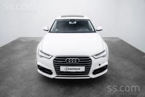 White Audi A6 2017 in Tallinn, with an engine capacity of 3.00 L and mileage of 246 thousand km for 14999 €, photo 5 on AUTOMOTO.COM.LV
