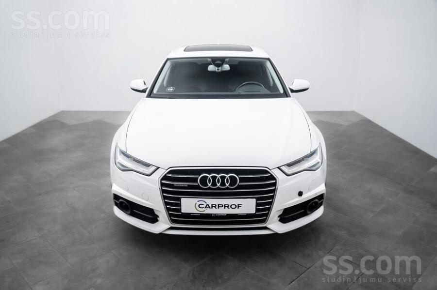 White Audi A6 2017 in Tallinn, with an engine capacity of 3.00 L and mileage of 246 thousand km for 14999 €, photo 5 on AUTOMOTO.COM.LV