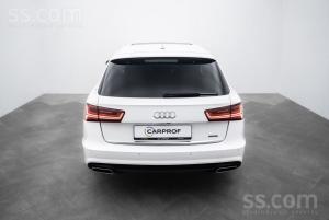 White Audi A6 2017 in Tallinn, with an engine capacity of 3.00 L and mileage of 246 thousand km for 14999 €, photo 8 on AUTOMOTO.COM.LV