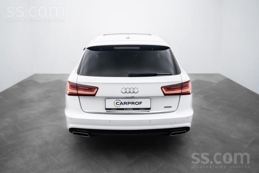 White Audi A6 2017 in Tallinn, with an engine capacity of 3.00 L and mileage of 246 thousand km for 14999 €, photo 8 on AUTOMOTO.COM.LV