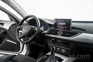 White Audi A6 2017 in Tallinn, with an engine capacity of 3.00 L and mileage of 246 thousand km for 14999 €, photo 14 on AUTOMOTO.COM.LV