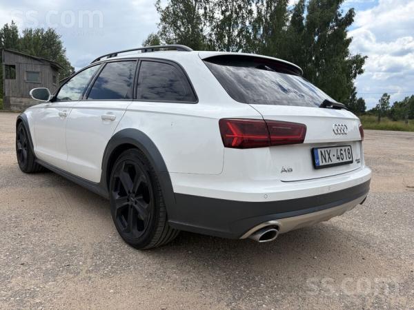 White Audi A6 2017 in Daugavpils, with an engine capacity of 3.00 L and mileage of 224 thousand km for 16990 €, photo 4 on AUTOMOTO.COM.LV