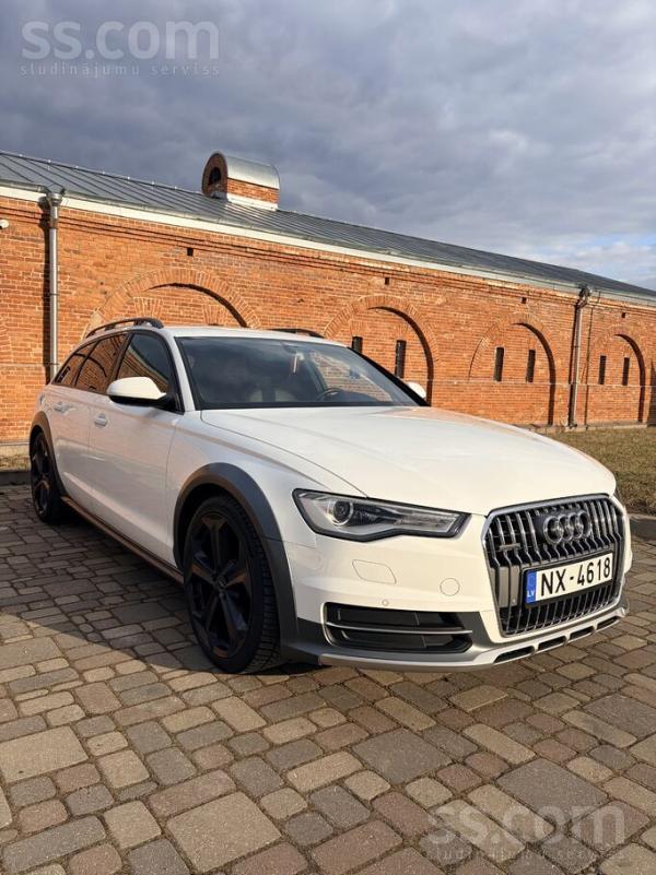 White Audi A6 2017 in Daugavpils, with an engine capacity of 3.00 L and mileage of 224 thousand km for 16990 €, photo 7 on AUTOMOTO.COM.LV