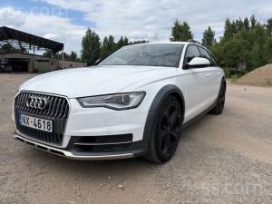 White Audi A6 2017 in Daugavpils, with an engine capacity of 3.00 L and mileage of 224 thousand km for 16990 €, photo 4 on AUTOMOTO.COM.LV