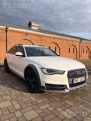 White Audi A6 2017 in Daugavpils, with an engine capacity of 3.00 L and mileage of 224 thousand km for 16990 €, photo 8 on AUTOMOTO.COM.LV