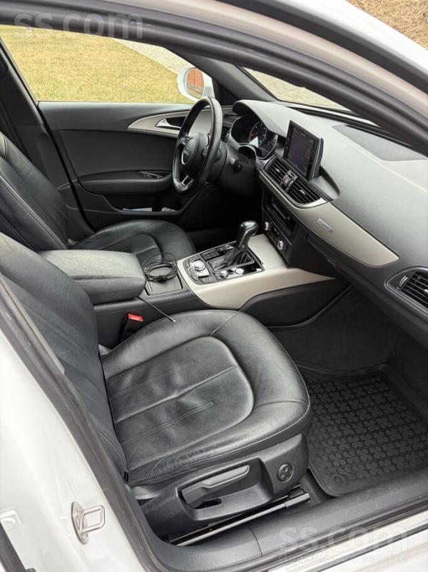 Balts Audi A6 2017 Daugavpils, ar dzinēja tilpumu 3.00 L un nobraukumu 224 tūkst. km par 16990 €, foto 9 vietnē AUTOMOTO.COM.LV