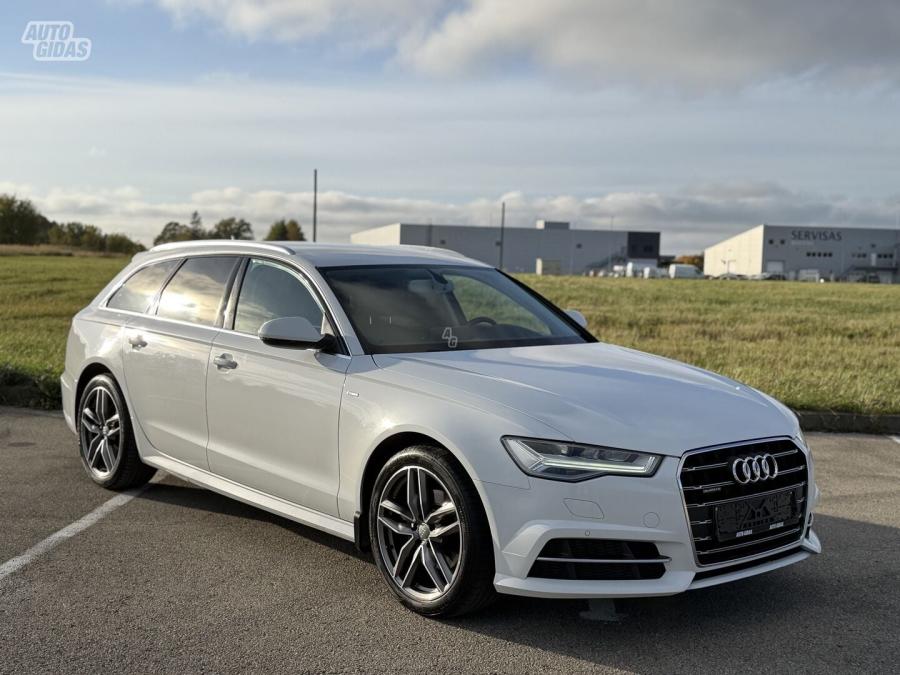 White Audi A6 2017 in Panevezys, with an engine capacity of 2.00 L and mileage of 317 thousand km for 12650 €, photo 1 on AUTOMOTO.COM.LV