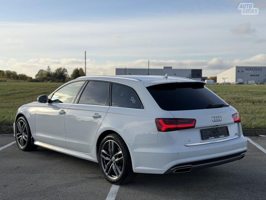White Audi A6 2017 in Panevezys, with an engine capacity of 2.00 L and mileage of 317 thousand km for 12650 €, photo 7 on AUTOMOTO.COM.LV