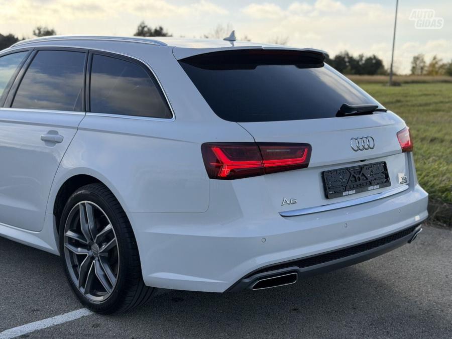 White Audi A6 2017 in Panevezys, with an engine capacity of 2.00 L and mileage of 317 thousand km for 12650 €, photo 15 on AUTOMOTO.COM.LV