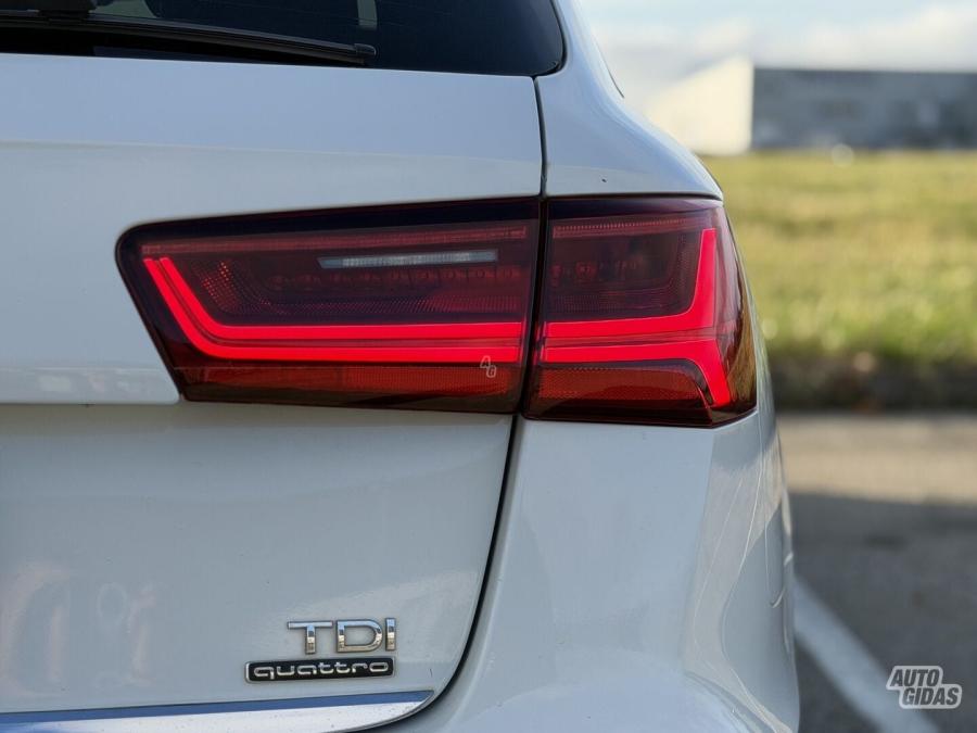 White Audi A6 2017 in Panevezys, with an engine capacity of 2.00 L and mileage of 317 thousand km for 12650 €, photo 17 on AUTOMOTO.COM.LV