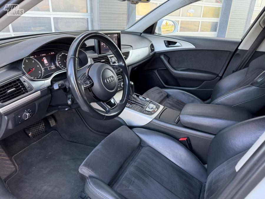 White Audi A6 2017 in Panevezys, with an engine capacity of 2.00 L and mileage of 317 thousand km for 12650 €, photo 19 on AUTOMOTO.COM.LV