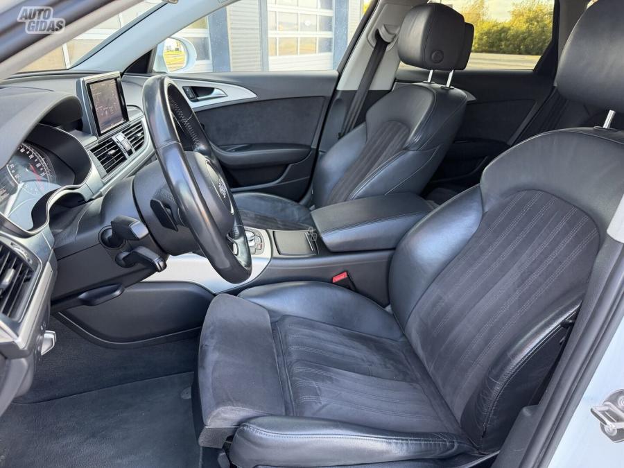 White Audi A6 2017 in Panevezys, with an engine capacity of 2.00 L and mileage of 317 thousand km for 12650 €, photo 22 on AUTOMOTO.COM.LV
