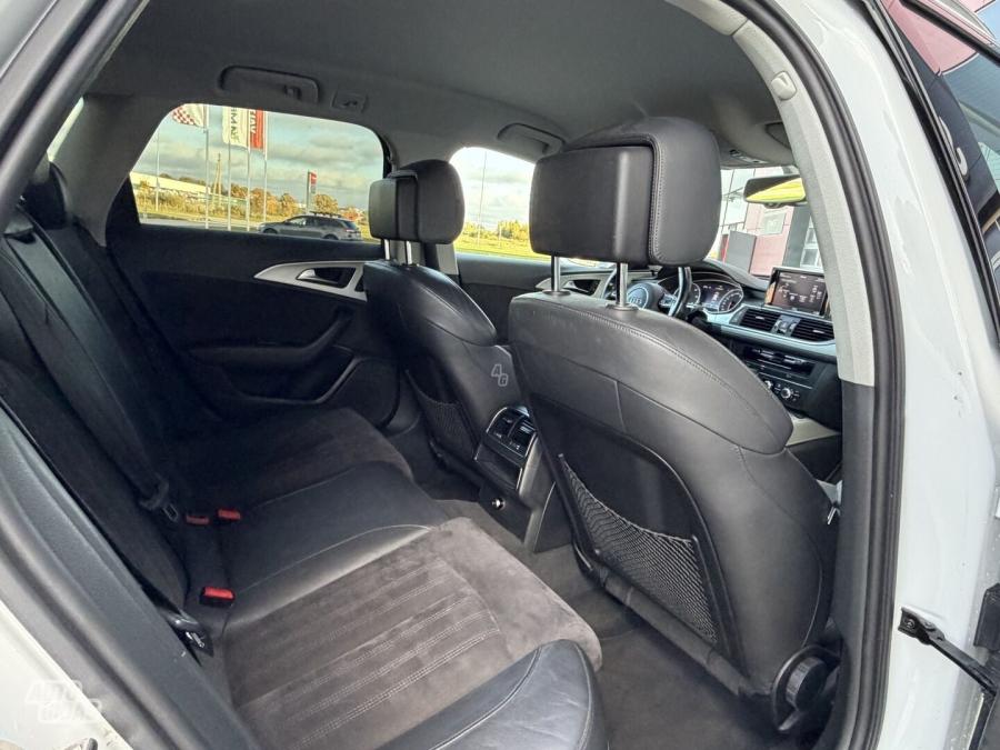 White Audi A6 2017 in Panevezys, with an engine capacity of 2.00 L and mileage of 317 thousand km for 12650 €, photo 25 on AUTOMOTO.COM.LV