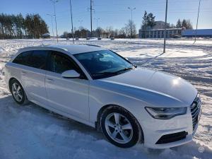 Balts Audi A6 2018 Utena, ar dzinēja tilpumu 2.00 L un nobraukumu 268 tūkst. km par 12950 €, foto  vietnē AUTOMOTO.COM.LV