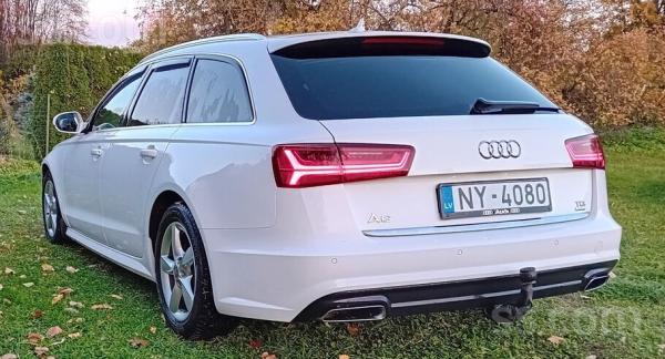 Balts Audi A6 2018 Rīga, ar dzinēja tilpumu 2.00 L un nobraukumu 135 tūkst. km par 18718 €, foto 4 vietnē AUTOMOTO.COM.LV