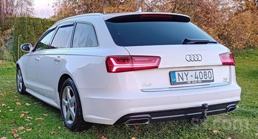 Balts Audi A6 2018 Rīga, ar dzinēja tilpumu 2.00 L un nobraukumu 135 tūkst. km par 18718 €, foto 5 vietnē AUTOMOTO.COM.LV