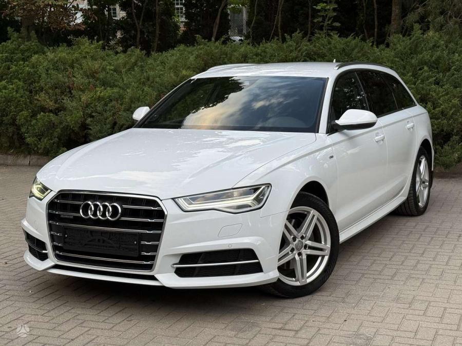 White Audi A6 2018 in Prienai, with an engine capacity of 2.00 L and mileage of 263 thousand km for 15700 €, photo 8 on AUTOMOTO.COM.LV