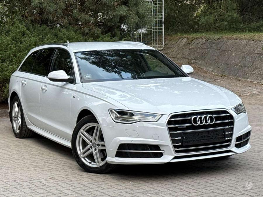 White Audi A6 2018 in Prienai, with an engine capacity of 2.00 L and mileage of 263 thousand km for 15700 €, photo 10 on AUTOMOTO.COM.LV
