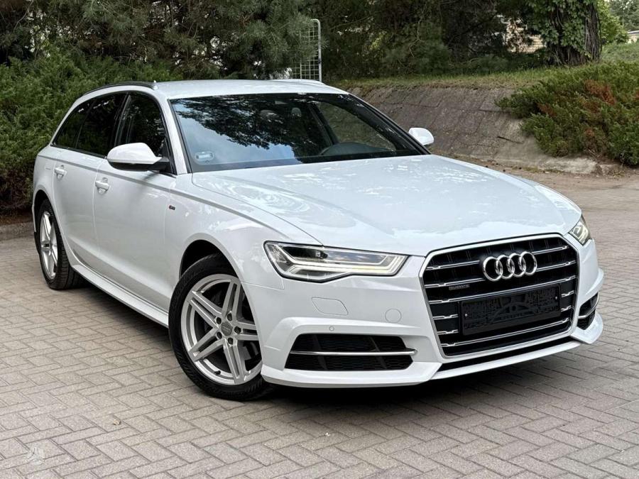 White Audi A6 2018 in Prienai, with an engine capacity of 2.00 L and mileage of 263 thousand km for 15700 €, photo 7 on AUTOMOTO.COM.LV