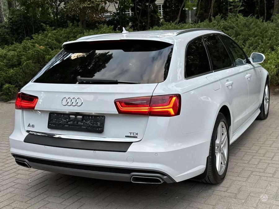 White Audi A6 2018 in Prienai, with an engine capacity of 2.00 L and mileage of 263 thousand km for 15700 €, photo 25 on AUTOMOTO.COM.LV