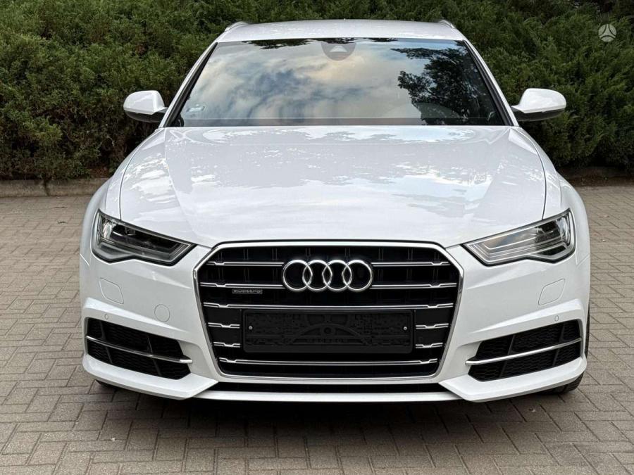 White Audi A6 2018 in Prienai, with an engine capacity of 2.00 L and mileage of 263 thousand km for 15700 €, photo 17 on AUTOMOTO.COM.LV