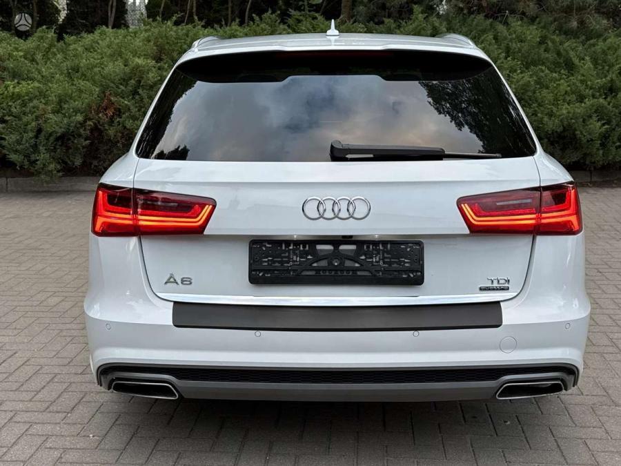 White Audi A6 2018 in Prienai, with an engine capacity of 2.00 L and mileage of 263 thousand km for 15700 €, photo 21 on AUTOMOTO.COM.LV
