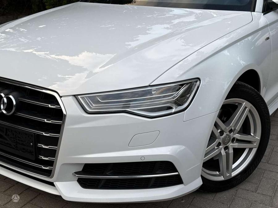 White Audi A6 2018 in Prienai, with an engine capacity of 2.00 L and mileage of 263 thousand km for 15700 €, photo 34 on AUTOMOTO.COM.LV