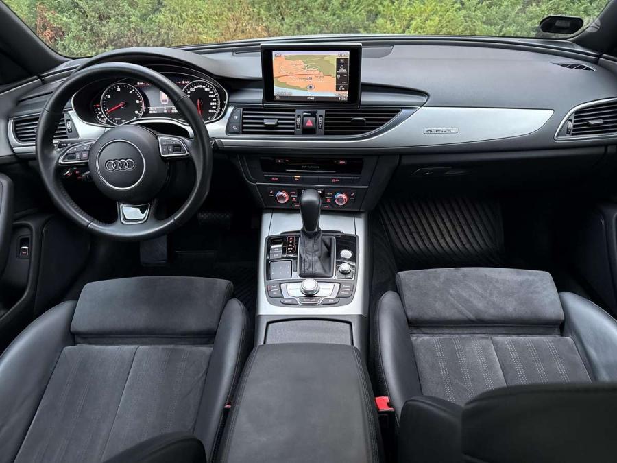 White Audi A6 2018 in Prienai, with an engine capacity of 2.00 L and mileage of 263 thousand km for 15700 €, photo 42 on AUTOMOTO.COM.LV