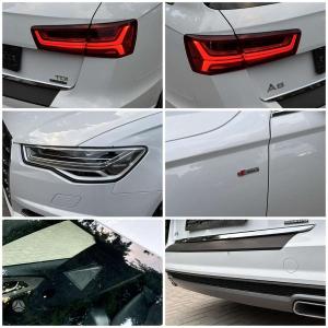 White Audi A6 2018 in Prienai, with an engine capacity of 2.00 L and mileage of 263 thousand km for 15700 €, photo 32 on AUTOMOTO.COM.LV