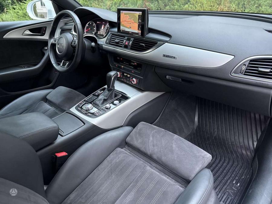 White Audi A6 2018 in Prienai, with an engine capacity of 2.00 L and mileage of 263 thousand km for 15700 €, photo 44 on AUTOMOTO.COM.LV