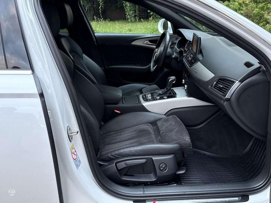 White Audi A6 2018 in Prienai, with an engine capacity of 2.00 L and mileage of 263 thousand km for 15700 €, photo 47 on AUTOMOTO.COM.LV