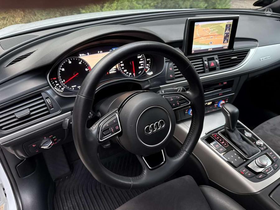 White Audi A6 2018 in Prienai, with an engine capacity of 2.00 L and mileage of 263 thousand km for 15700 €, photo 51 on AUTOMOTO.COM.LV